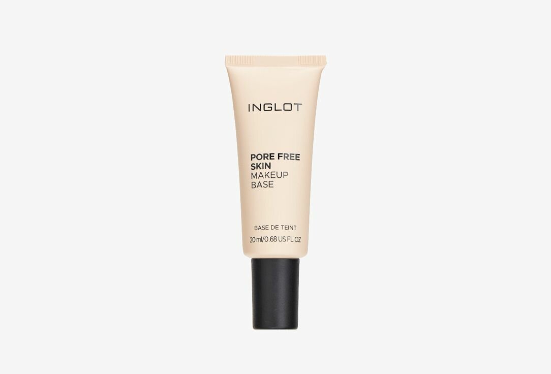 Основа под макияж INGLOT Makeup base pore free skin 20 мл
