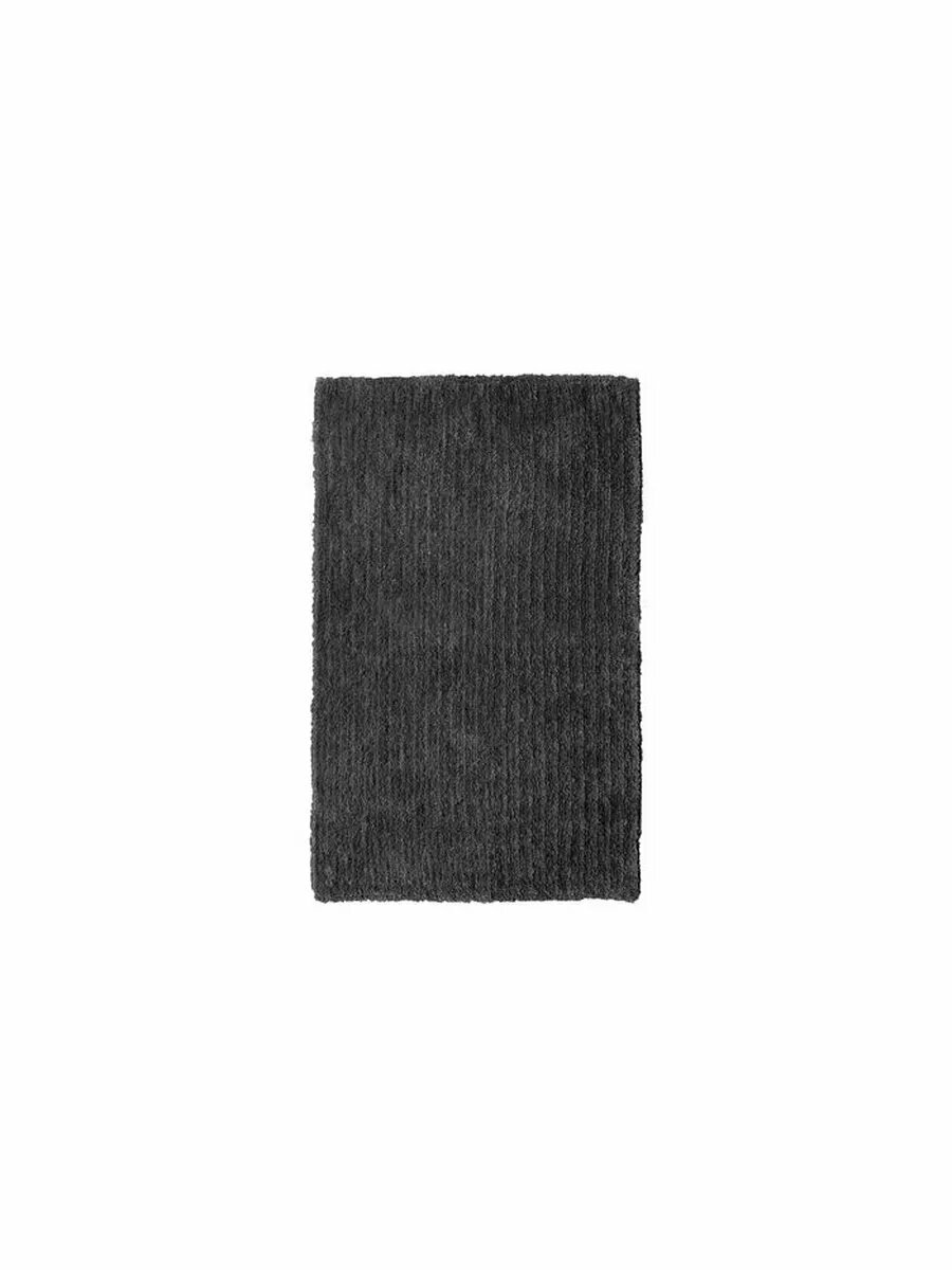 Коврик для ванной комнаты микрофибра, 50х80см, SHINY черный