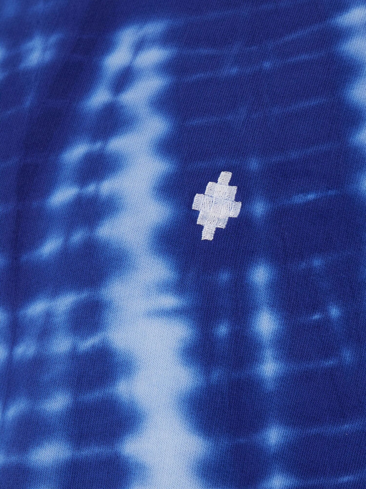 Худи MARCELO BURLON Aop Soundwaves, размер M, , синий — фото 1