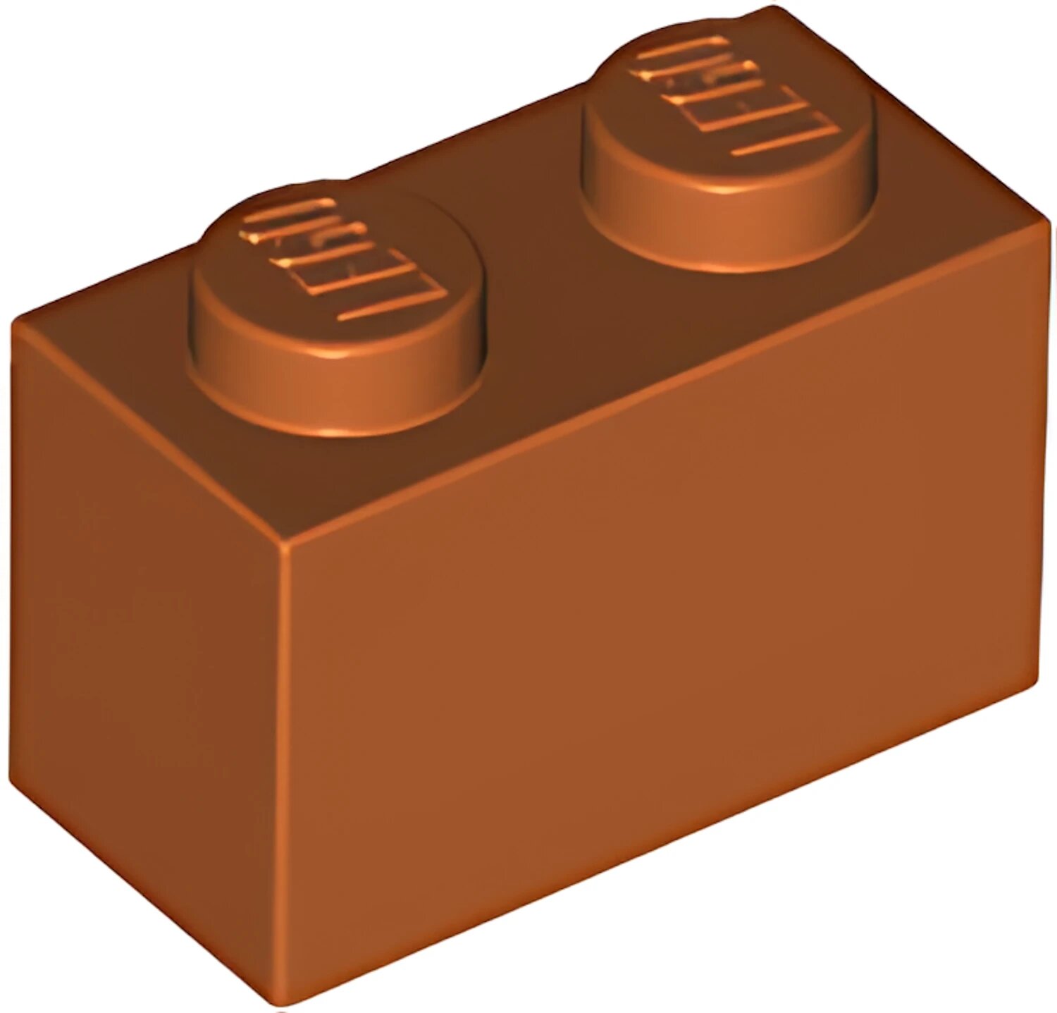 Деталь LEGO Кирпич LEGO Brick 1 x 2 3004 (93792) Dark Orange N