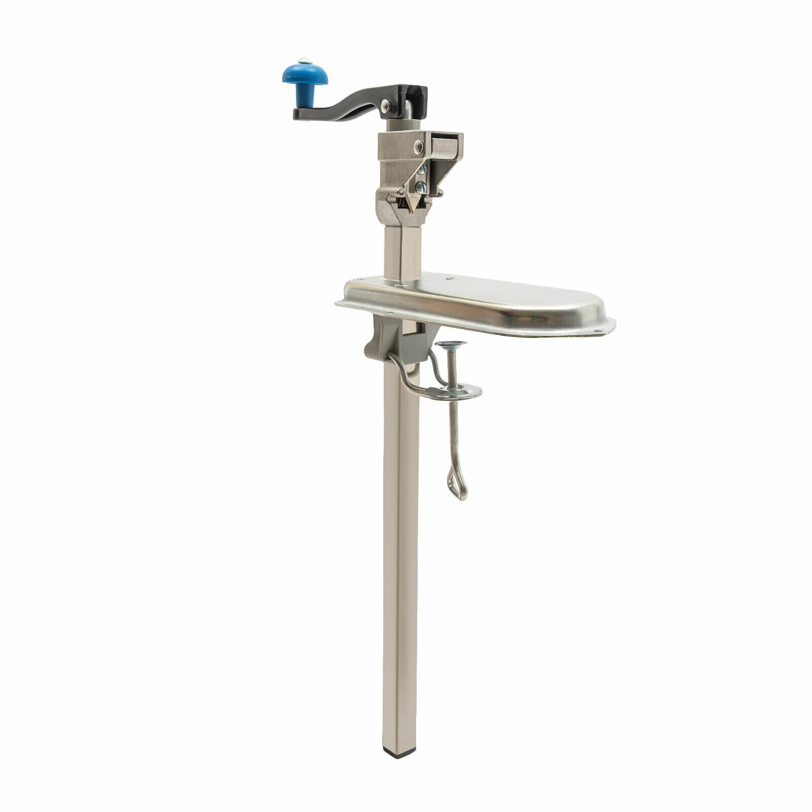 Консервооткрыватель ручной настольный механический, нержавеющая сталь, 40/56 см, Luxstahl.