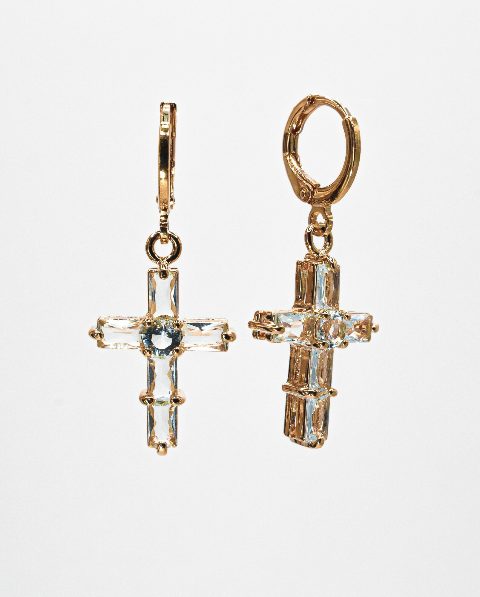 Серьги, фианит