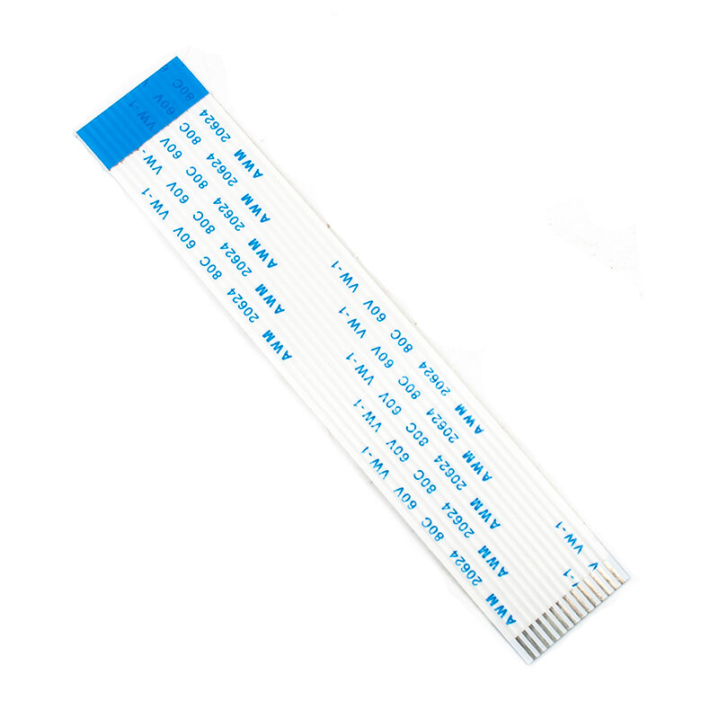 Шлейф FFC 14pin Шаг 1.25mm Длина 10cm 100mm Прямой ТипB AWM 20624 80C 60V VW1