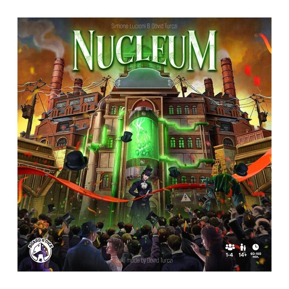 Настольная игра Board&Dice "Nucleum" на английском языке, в коробке (BND0076)