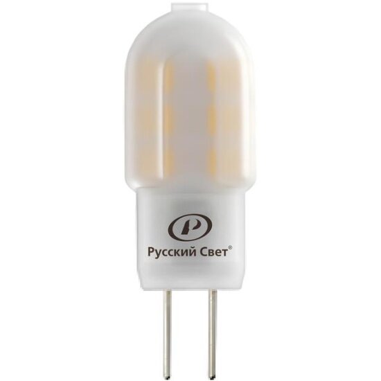 Светодиодная лампа Русский Свет RS C G4 2W 220-240V 2700К 2Вт 200лм Ra 90 capsule, 15010845083