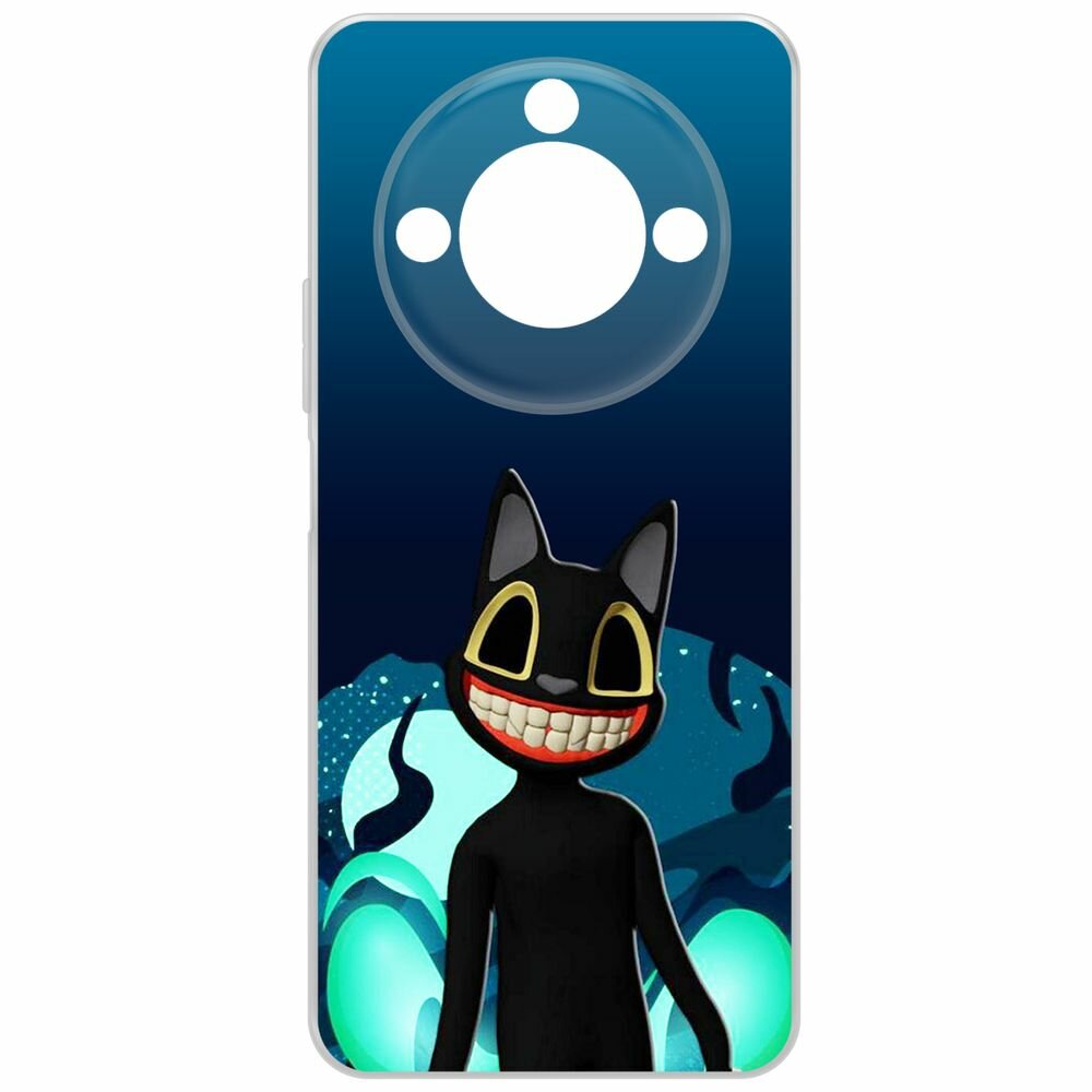Чехол-накладка Krutoff Clear Case Хаги Ваги - Картун Кэт для Honor X9c Smart