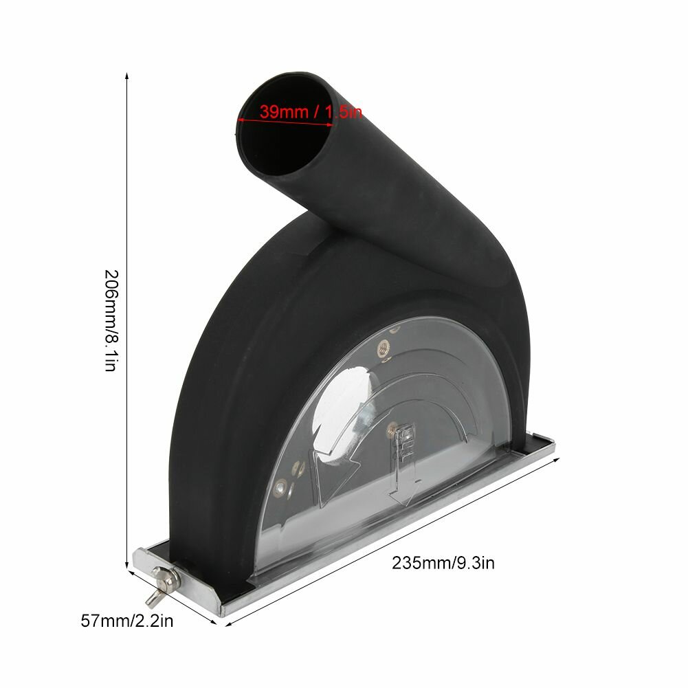 Пылезащитный кожух, высококачественный защитный чехол для шлифовки и резки, аксессуары для угловых шлифовальных машин 150/156/160/180 мм