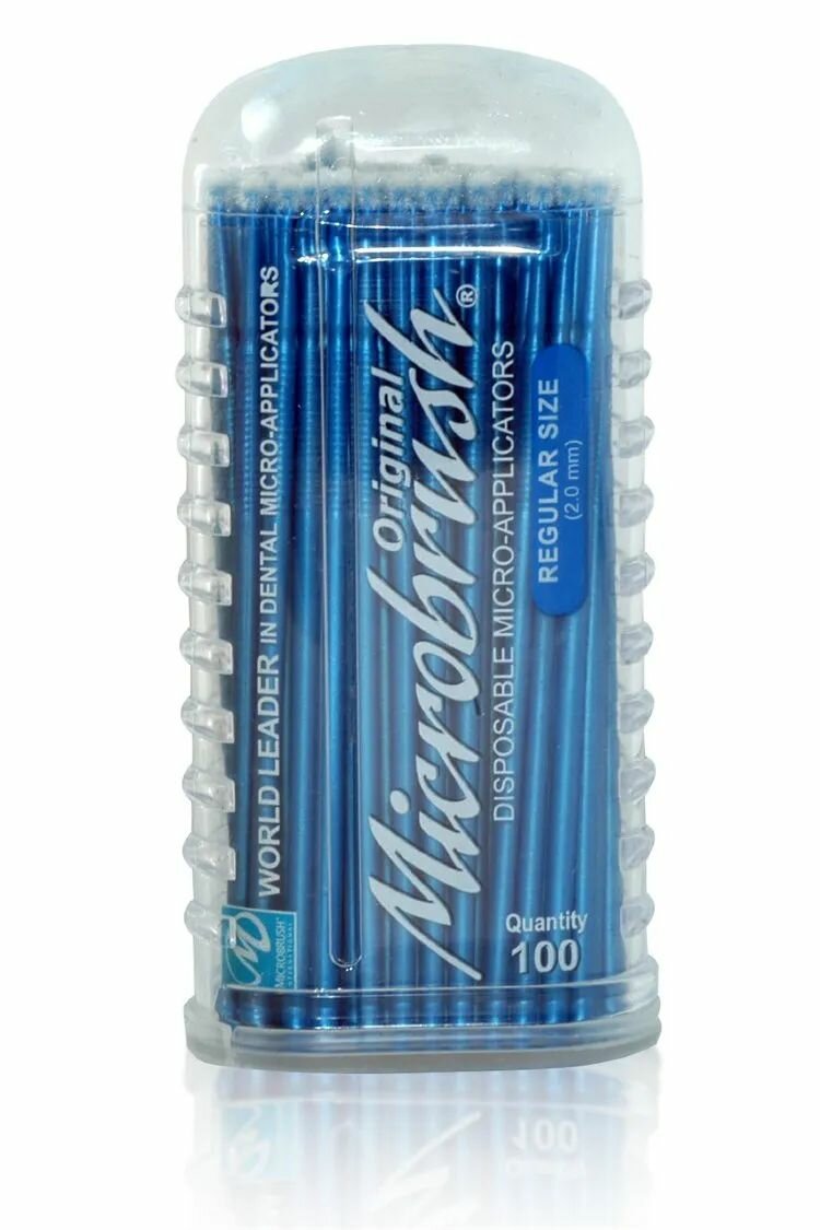 Аппликаторы Регуляр, фиолетовые, 100шт, d2мм, WMPU100-R, микробраш