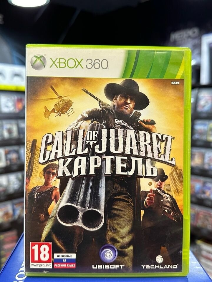 Игра Call of Juarez: Картель (Xbox 360) (Box)
