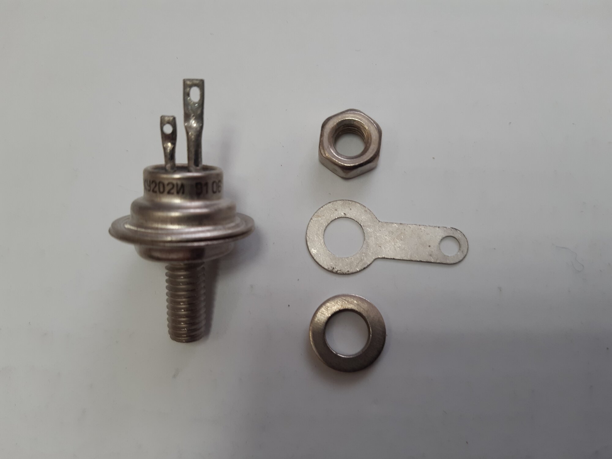 Тиристор КУ202И 1991г (комплект 2 штуки)