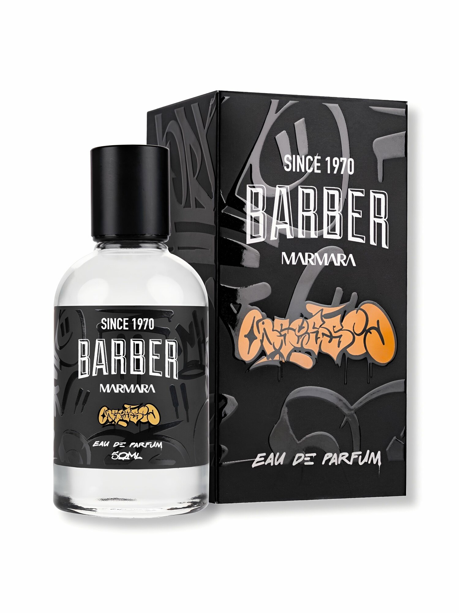 Туалетная вода мужская Marmara Barber "Obsessed", 50 мл, Цитрусовый, Восточный аромат