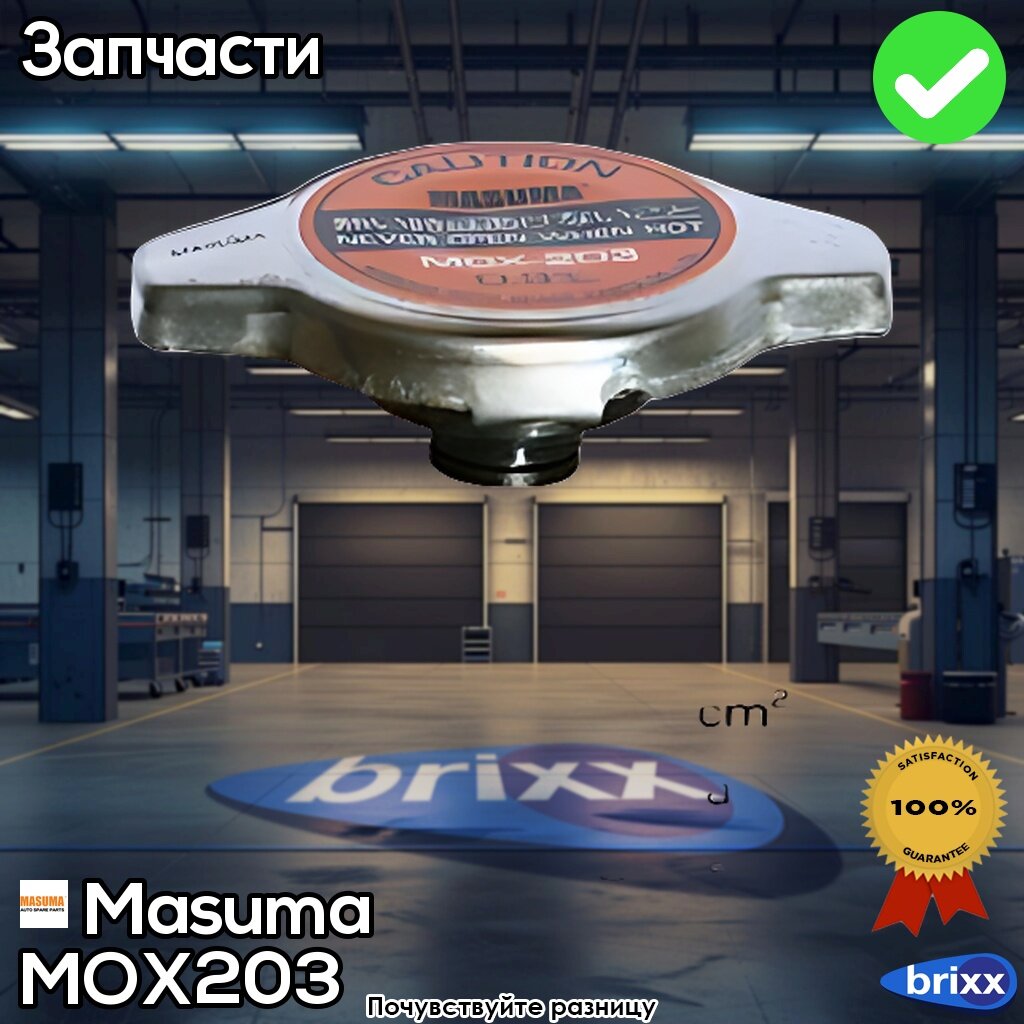 Крышка Радиатора Citroen, Fiat, Honda, Lexus, Mazda, Mitsubishi, Peugeot, Subaru, Suzuki, Toyota Masuma арт. MOX-203