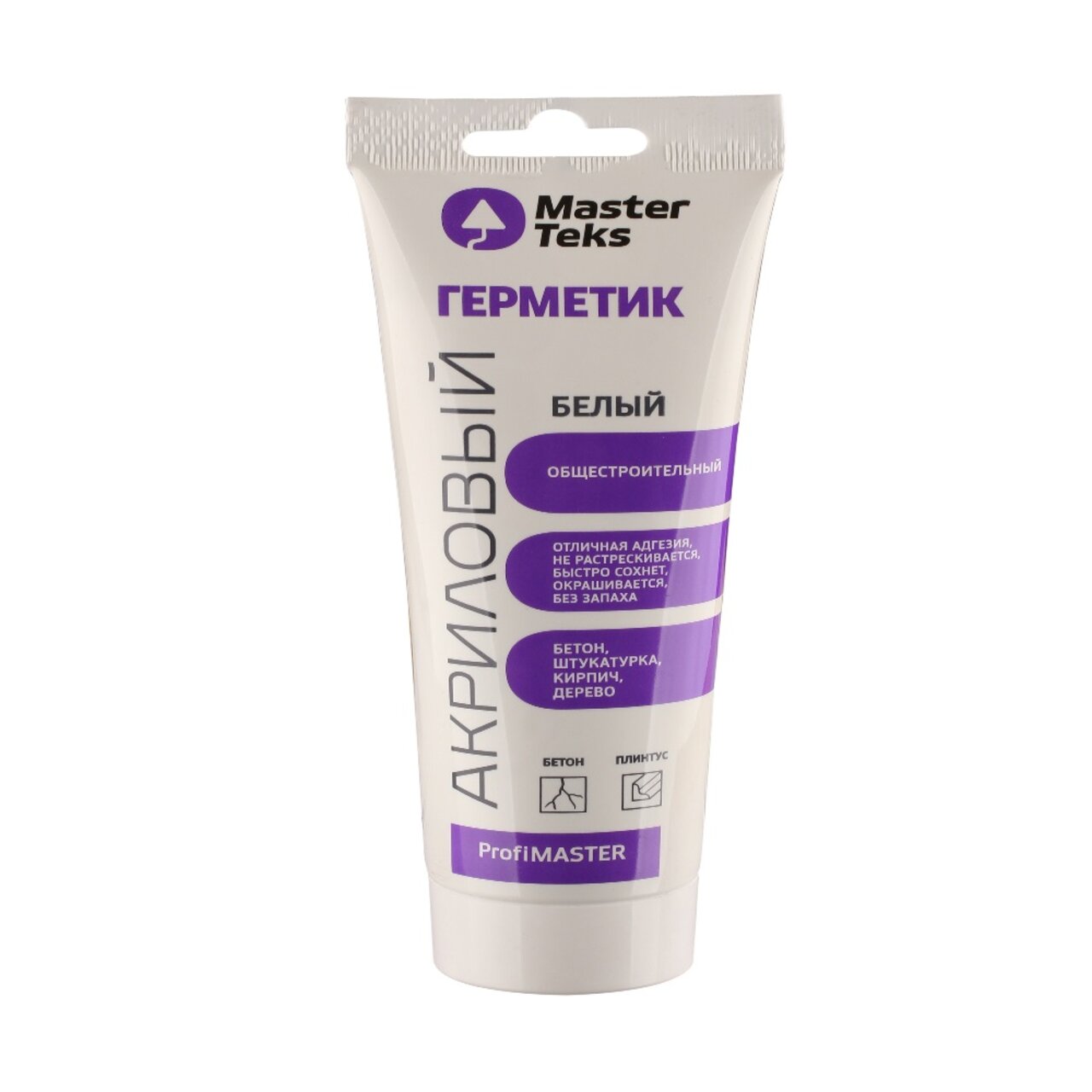 MasterTeks PM Акриловый герметик общестроительный для швов и стыков, эластичный