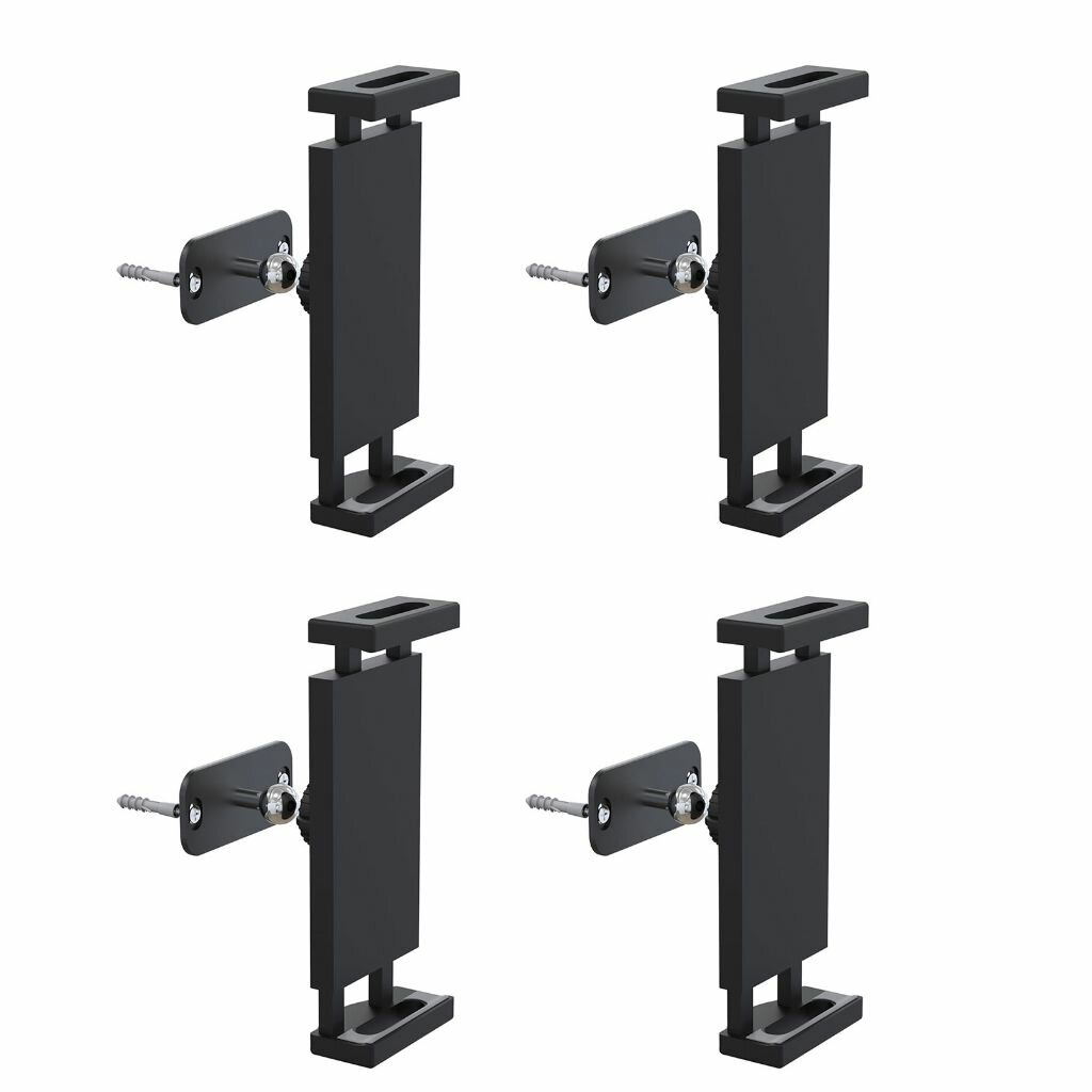 (4шт) настенная вешалка для скейтборда, вращающаяся на 360