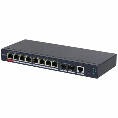 Dahua DH-S4210-8GT-110 8-портовый гигабитный управляемый коммутатор с PoE