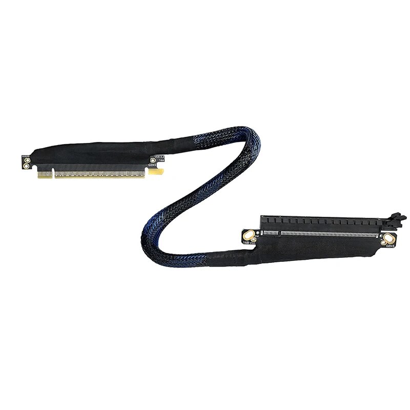 PCIe 5.0 X16 Удлинитель, 50cm, 180D Right Left