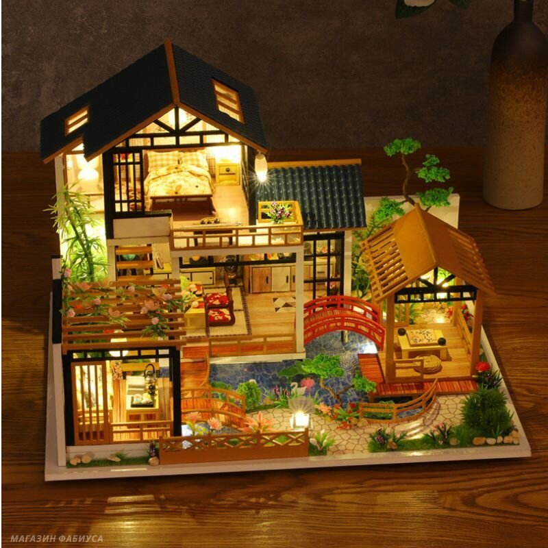 Румбокс, румбокс новогодний китайский сад, инструкция на русском