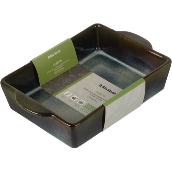 Форма Attribute VERANA для запекания и выпечки, 27.5x18.5x5.7 см, керамика (ABV012)