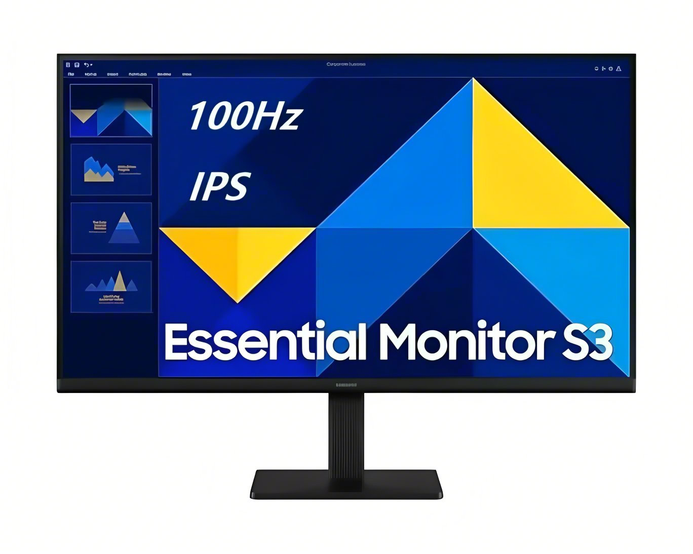 Монитор Samsung S24D300GAC, 24", IPS, Full HD, 1920х1080, 100Гц