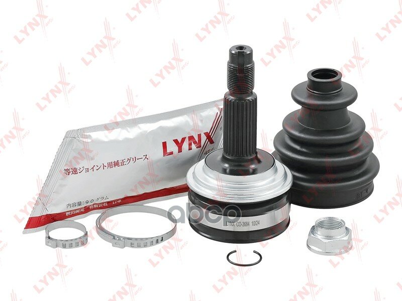 ШРУС TOYOTA Yaris(NSP91, 95) 1.3 4WD 05>, 1.5 05> LYNXauto арт. CO3684