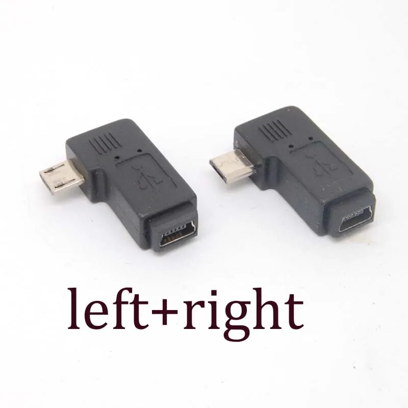 Адаптер GuangMaoBo Mini USB - Micro USB, left