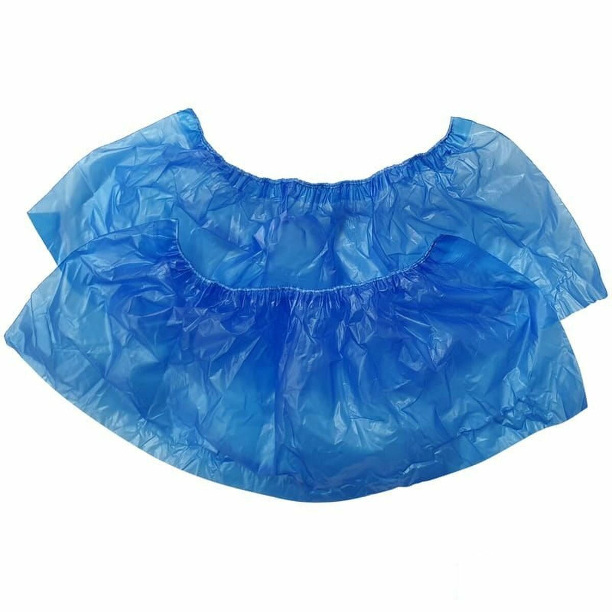 Бахилы одноразовые полиэтиленовые OfficeClean "Особо прочные" (70мкм, 6.5г, 40x15см) (ГОПР80Г), 25 пар