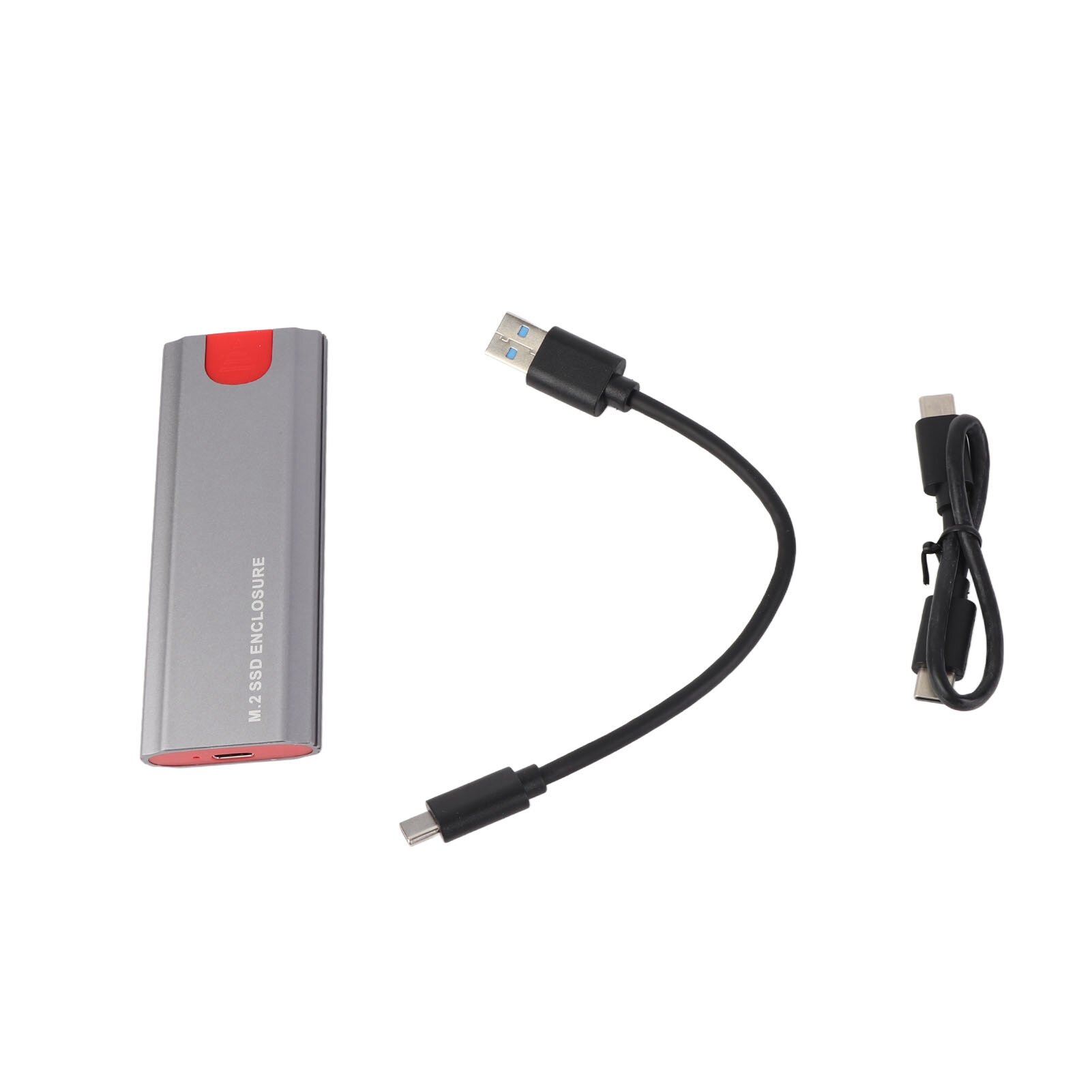 Корпус для m . 2 nvme ssd 10gbps высокоскоростной pcie m key адаптер темно серый без диска