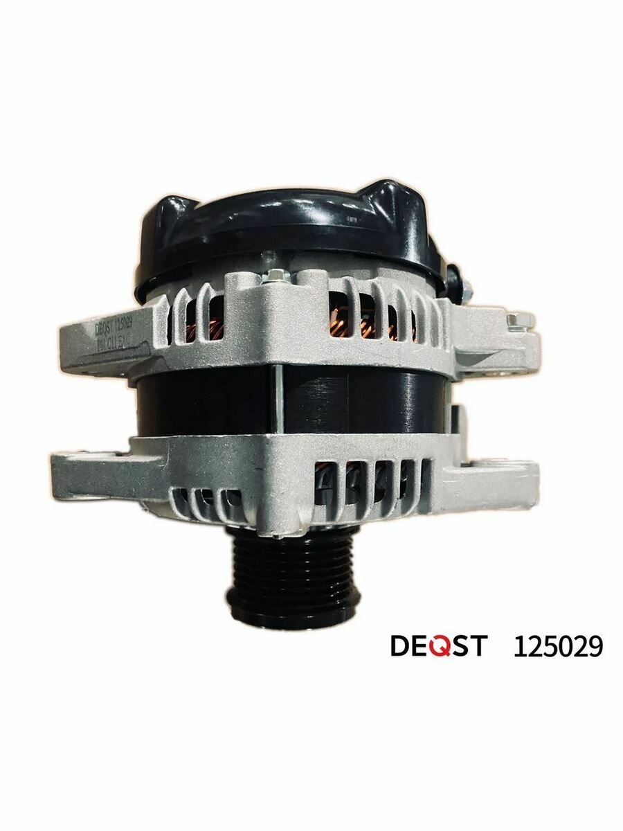 Генератор Deqst 125029, передний, для Lexus RX III, серебристый