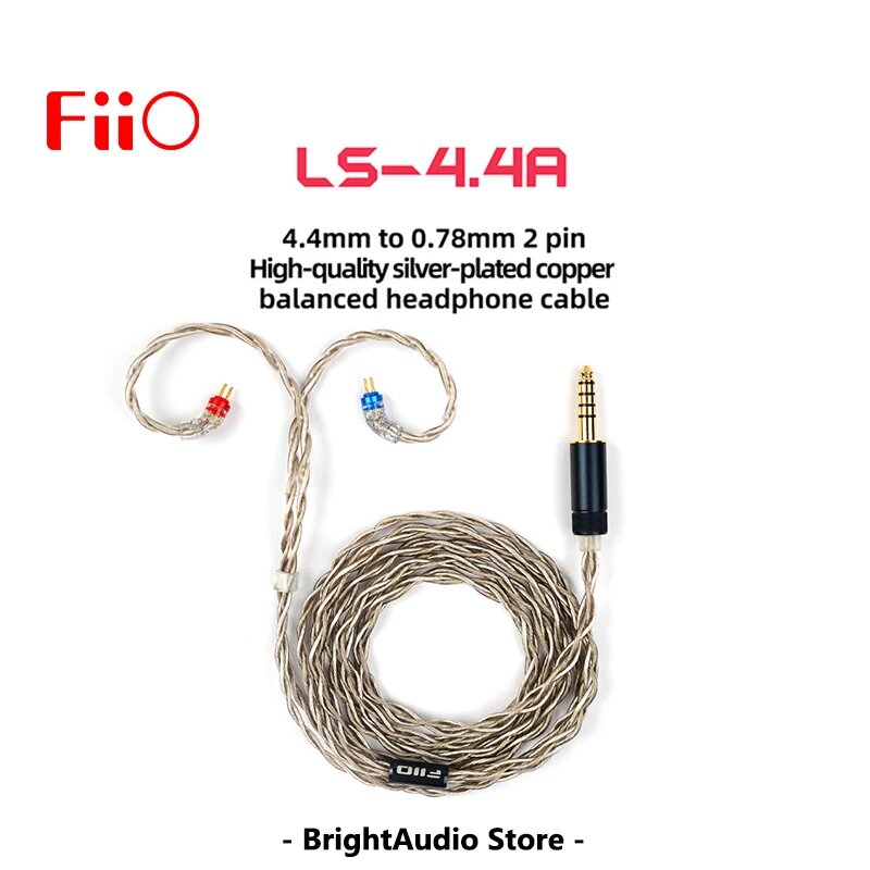 FiiO LS-4.4A балансный аудиокабель 4.4 мм - 0.78 мм, FiiO LS-4.4A