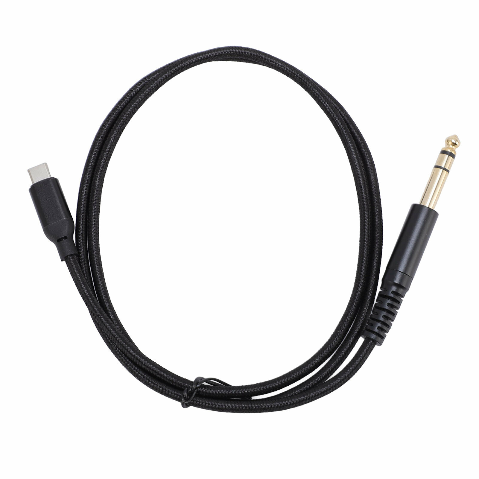 Аудиокабель USB C - 6,35 мм (штекер), 2 м, тип C - вспомогательный разъем 1/4 дюйма, стереокабель-адаптер для усилителя, микшера, динамика