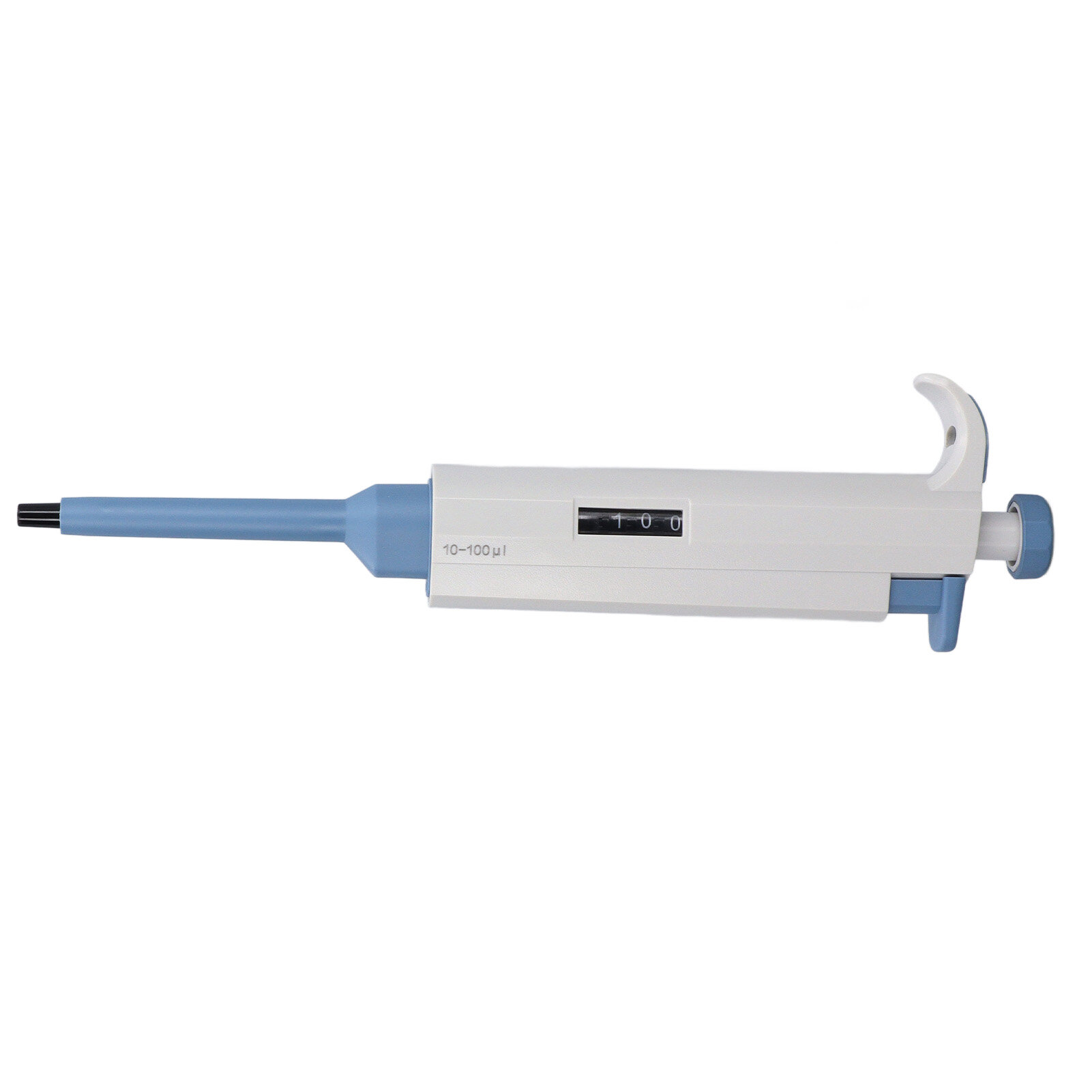 Одноканальная пипетка 10‑100 мкл, регулируемая микропипетка переменного объема с наконечником большой емкости для лаборатории
