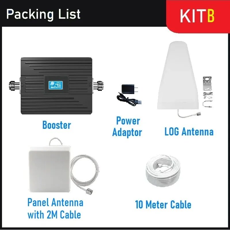 HWATEL двухдиапазонный усилитель сотовой связи B8 B3 GSM 2G 3G 4G 900 LTE 1800 DCS усилитель сигнала сотового телефона сетевой повный комплект BIG Antenna Kit