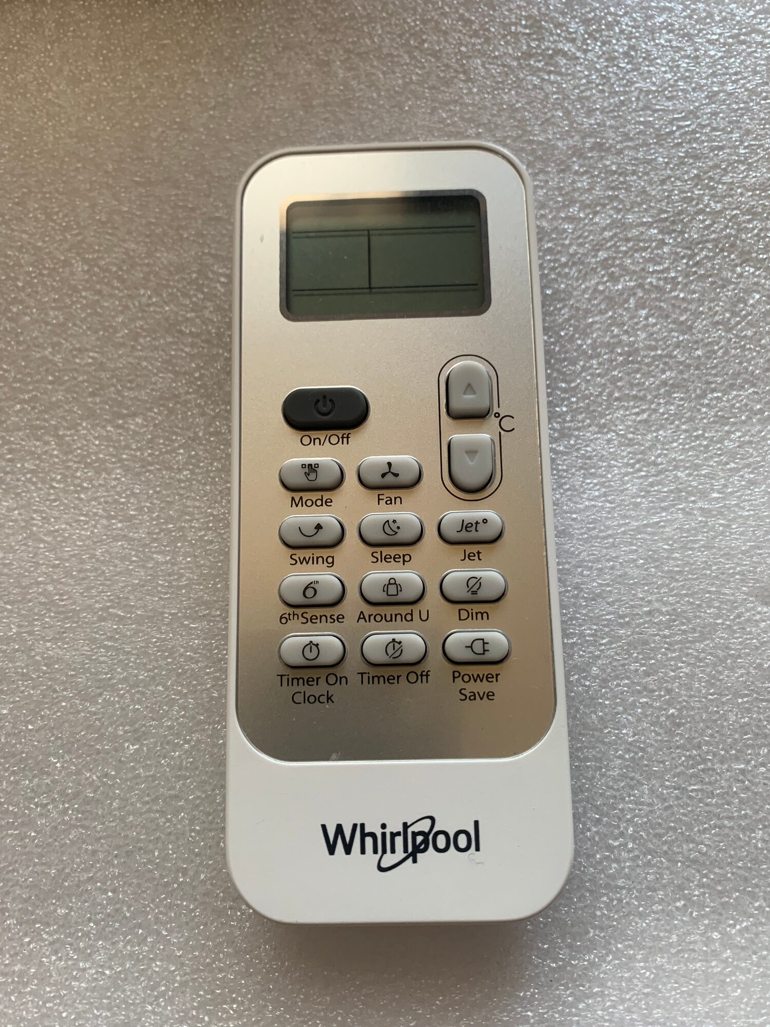 Whirpool DG11J1-39 (Electrolux dg11j1-39, Ariston dg11j1-39) пульт оригинальный для кондиционера