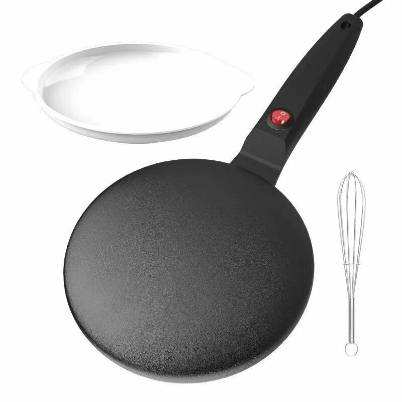 KNOW EASY-Блинница электрическая погружная, антипригарное покрытие, диаметр 20см