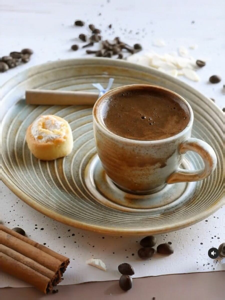 Набор кофейные пары Bonna "Корал" 80мл, 2 шт, для эспрессо, ударопрочный, профессиональный фарфор, чашка с блюдцем "Coral" Турция