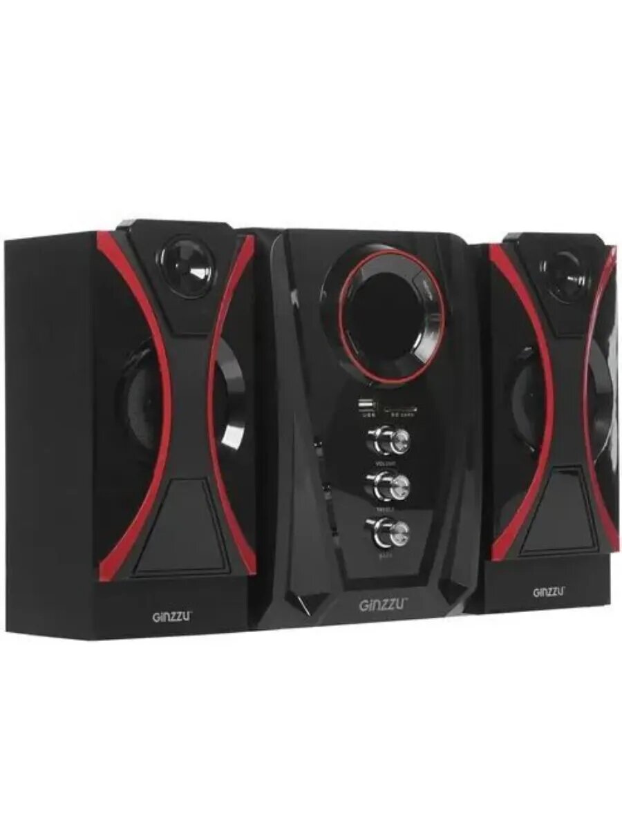 Колонки GM-407 черный - 2.1, 30 Вт