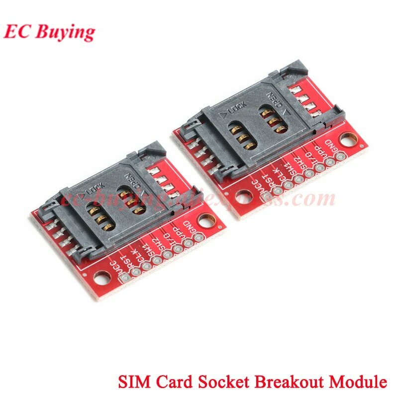 1-10 шт. разъем для SIM-карты, держатель адаптера, модуль пластины с контактным разъемом, 2pcs