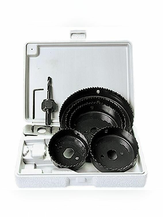 Набор кольцевых пил по дереву, 64-127 мм, 8 предметов Matrix 704715