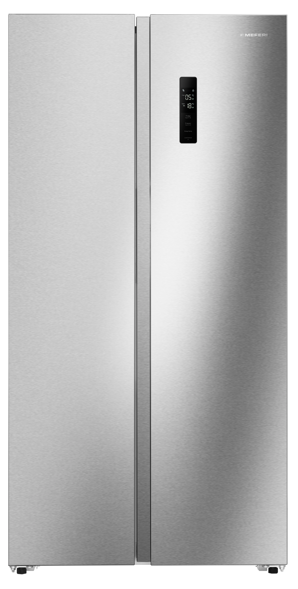 Холодильник отдельностоящий с инвертором MEFERI MFR91IX TOTAL NO FROST SIDE BY SIDE COMFORT