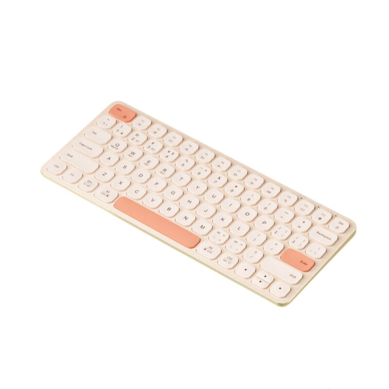 Клавиатура BOW 1722644, Cheese Tea - Keyboard + MB163L Pink + Cloud Wrist Rest Set — фото 1