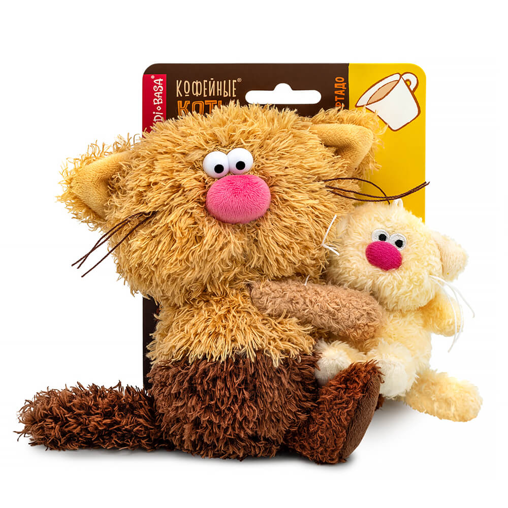 Мягкая игрушка Budi Basa, Кортадо со Сливками, коллекция "Сиропчики"