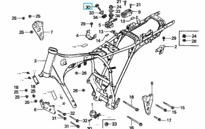 Болт, фланец, 6х18; Артикул Honda: 957010601808 (Оригинал)