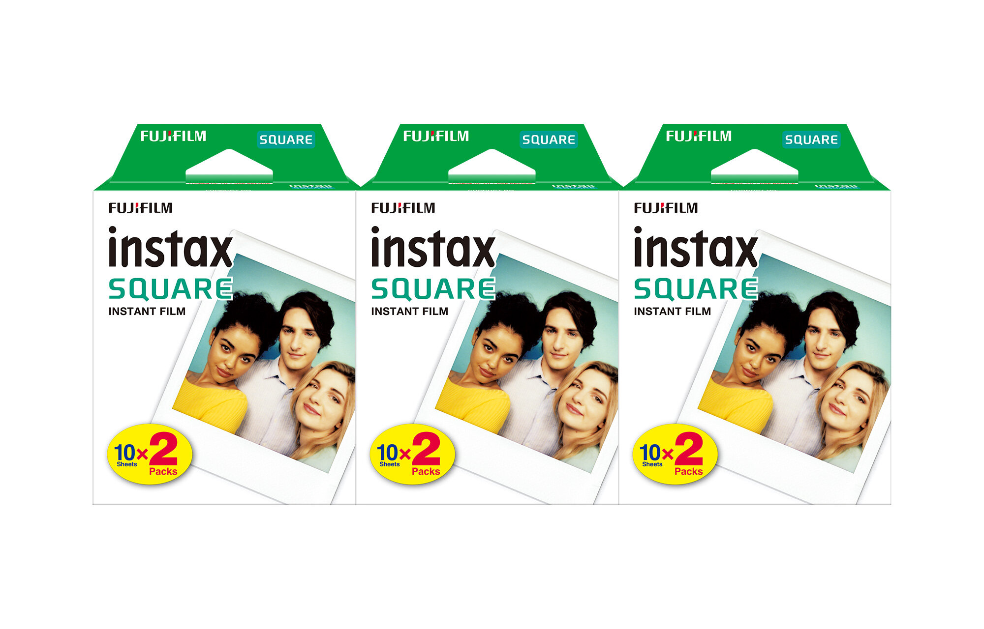 Фотобумага FUJIFILM INSTAX Square, multicolor, 60 шт.