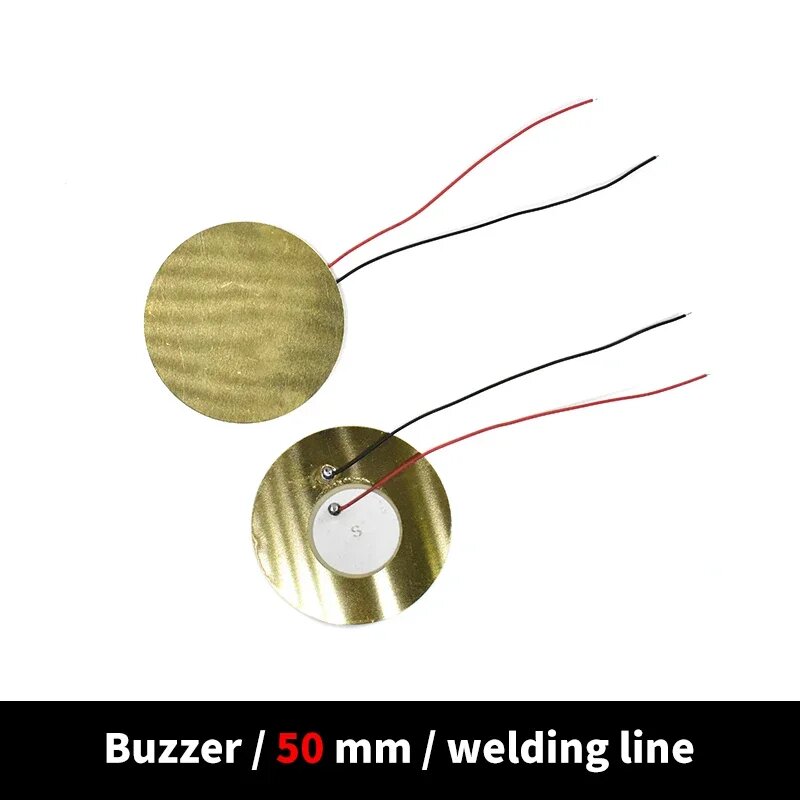 Пьезоэлектрические датчики звука 10 шт. 50MM