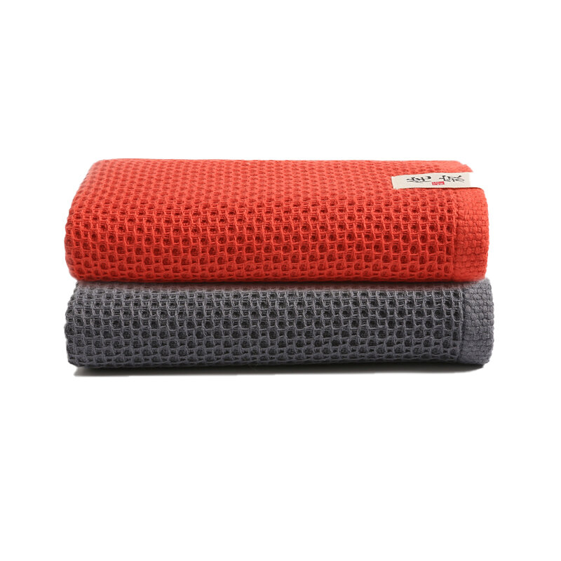 Банное полотенце Sanli JS813-3, красное