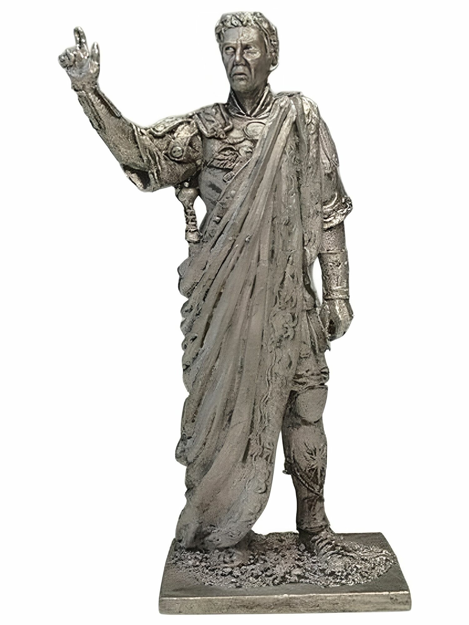 Коллекционный оловянный солдатик фигурка Юлий Цезарь, 52 г. до н. э.