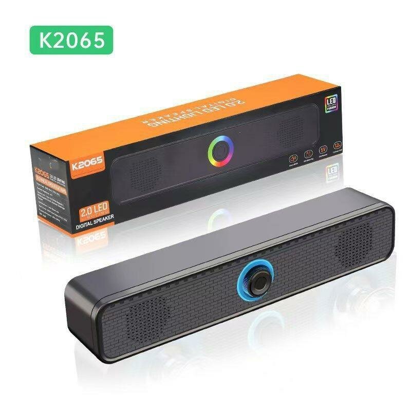 K2065 длинный кабель спикер настольный двойной динамик сабвуфер компьютер аудио