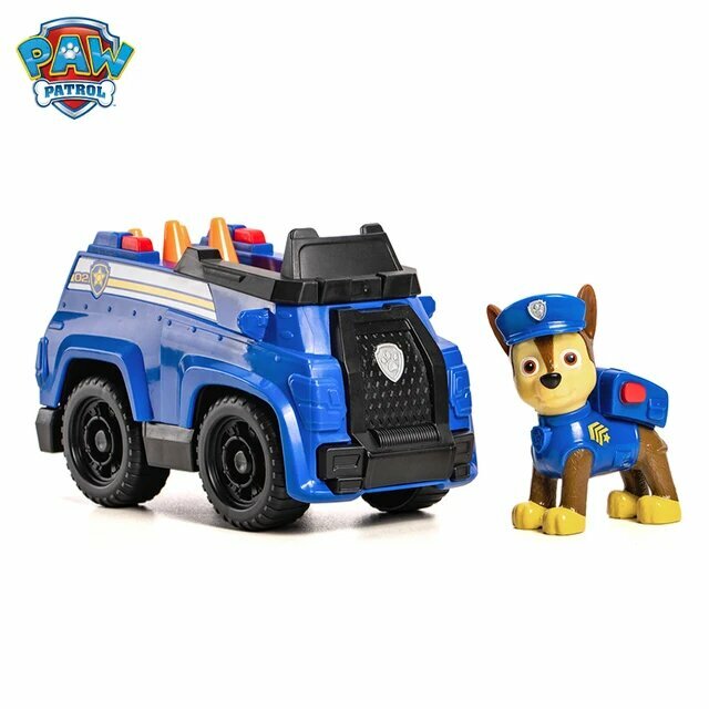 В комплект настоящей пожарной машины Маршалла из Щенячьего патруля входит коллекционная фигурка, подходящая для детей от 3 лет и старше. Великолепная игрушка и подарок на день рождения.