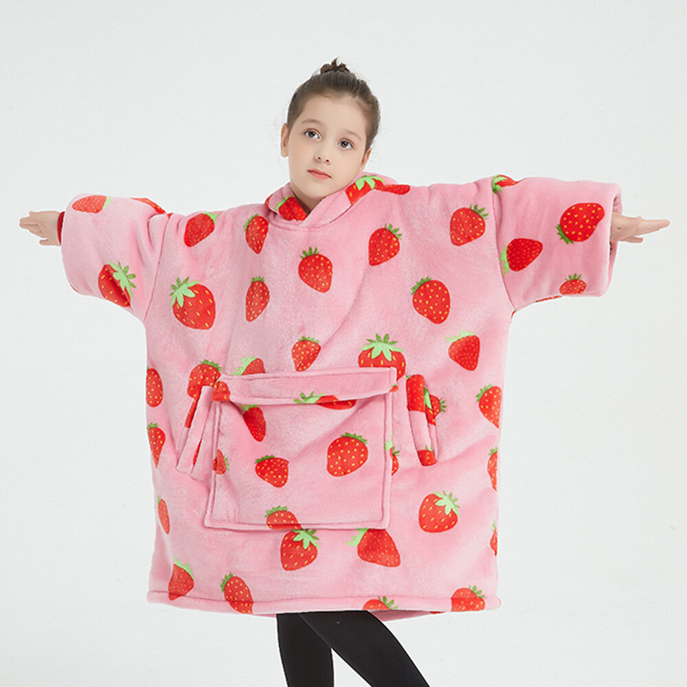 Детское одеяло с капюшоном, Длина одежды 75 см