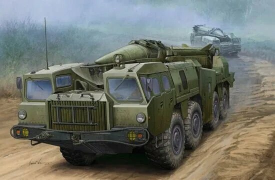Trumpeter 01019 1/35 Советская баллистическая ракета "Скад-Б"